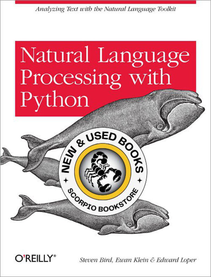 *PRE-ORDER, APPROX 7-10 BUSINESS DAYS* Natural Language Processing Wit – Scorpio Bookstore