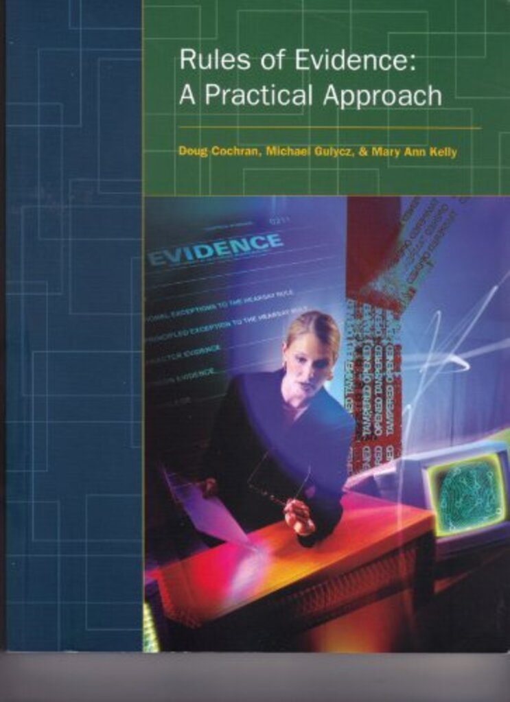 Rules of Evidence by Doug Cochran 9781552391631 (USED:ACCEPTABLE; mark ...